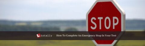 How To Complete An Emergency Stop In Your Test | Totally Driving